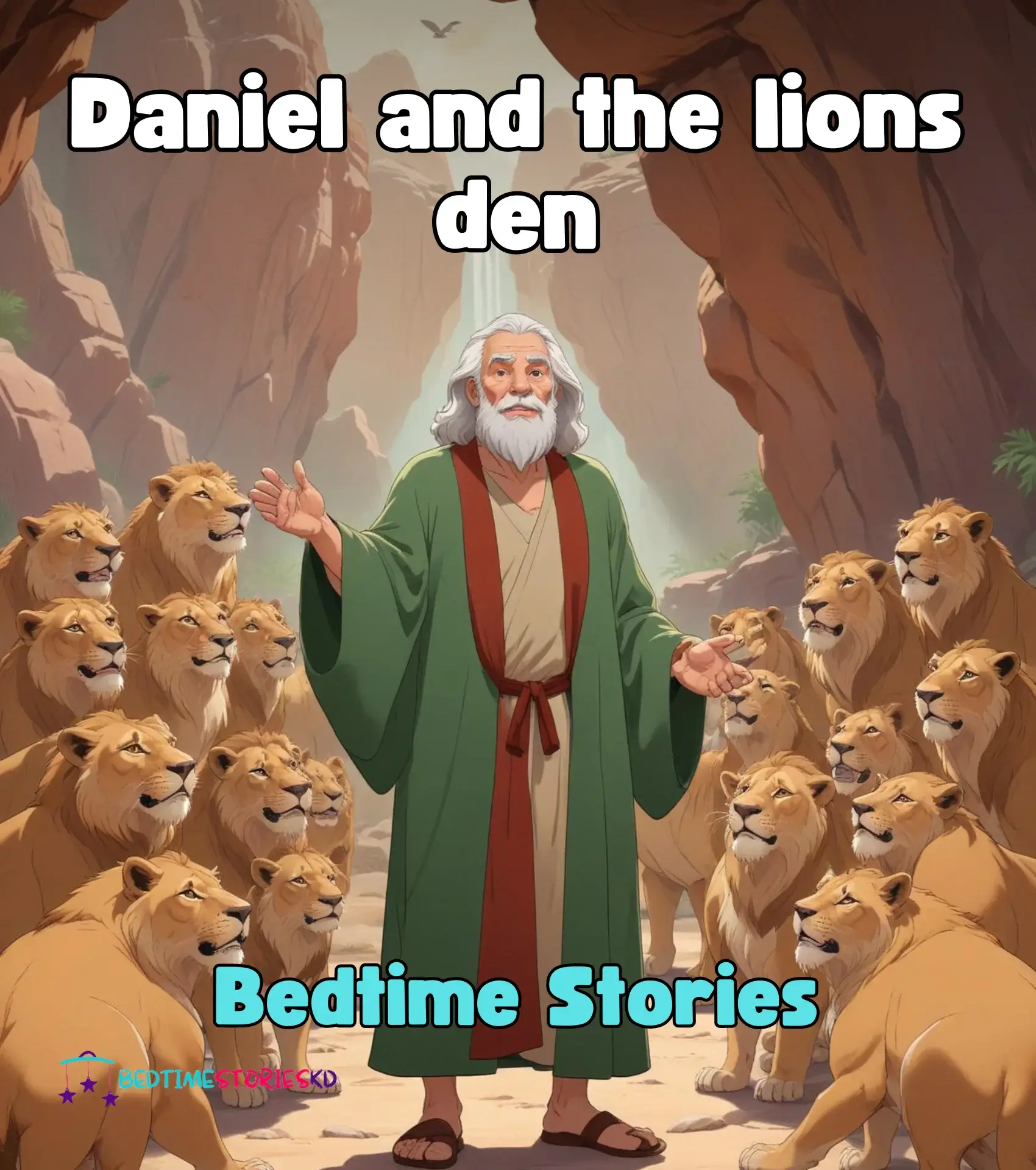 Daniel and the lions den story for kids - Bedtime Stories Free