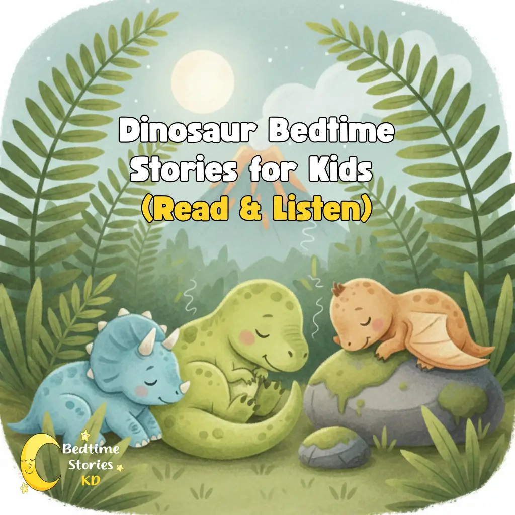 Dinosaur Bedtime Stories for Kids (Read & Listen) - Bedtime Stories Free