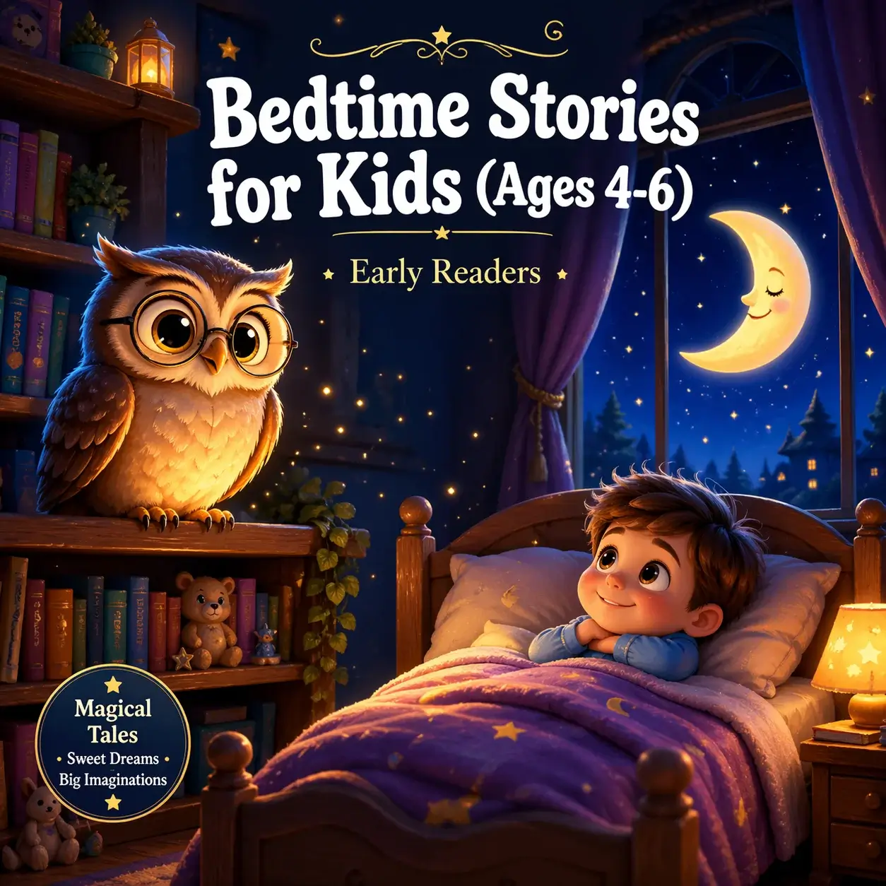 Bedtime Stories for Kids (Ages 4-6) | Early Readers